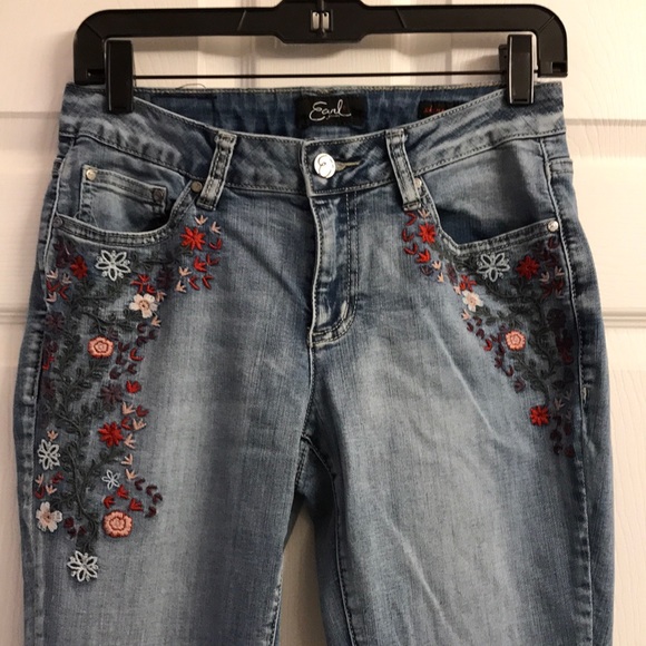 Earl Jeans | Jeans | Earl Skinny Jean With Embroidery | Poshmark